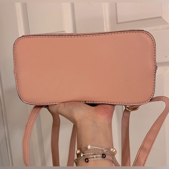 London Fog | Bags | London Fog Dusty Rose Backpack With Snakeskin Pouch ...